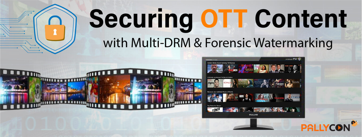 Securing OTT Content with Multi-DRM & Forensic Watermarking - DoveRunner